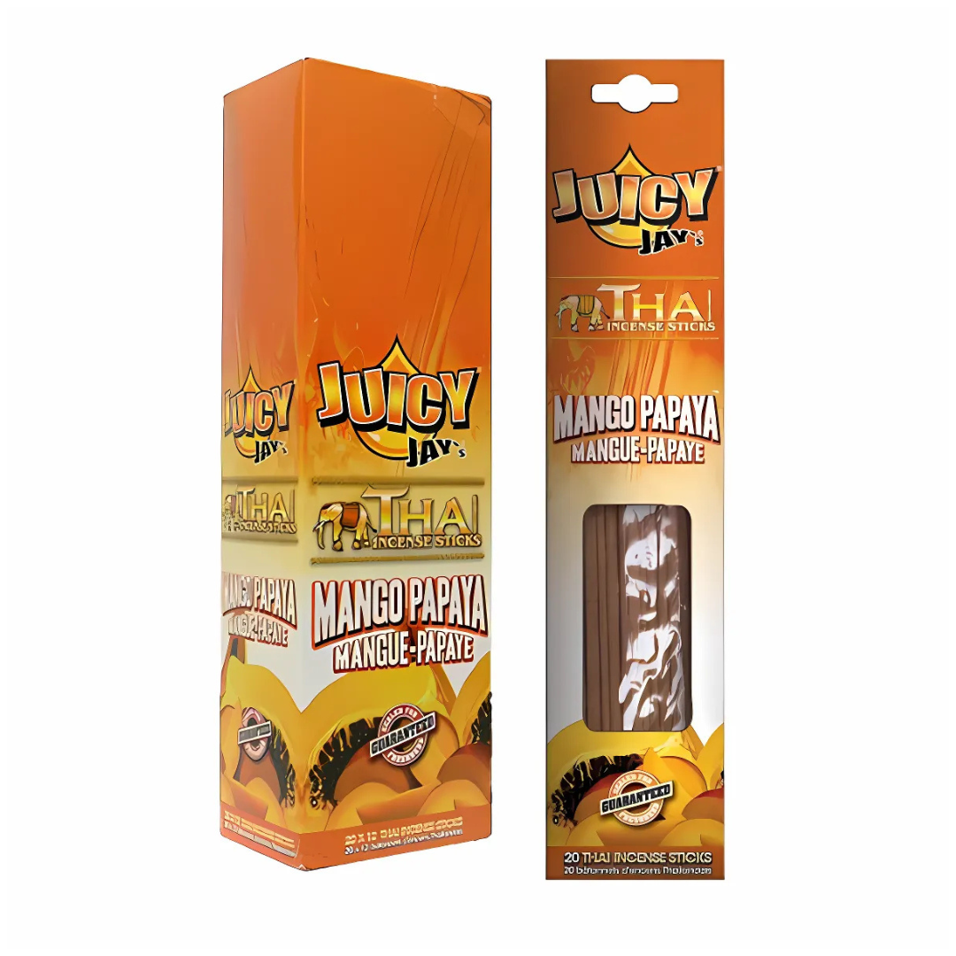 Juicy Jay Incenses 20ct x 12pks Mango Papaya – Green Caviar Club