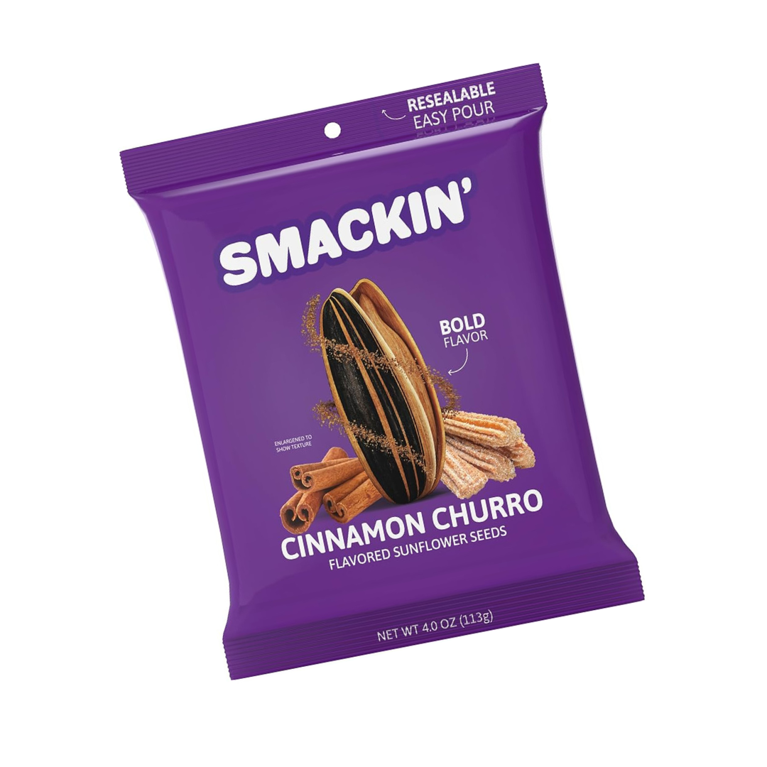 Smackin' Sunflower Seeds Cinnamon Churro – Green Caviar Club
