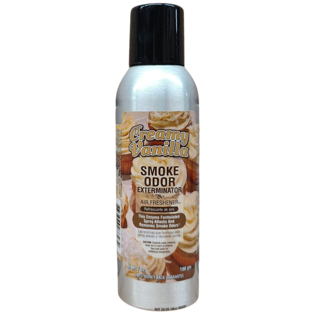 Smoke Odor Eliminator 7oz Spray Creamy Vanilla – Green Caviar Club
