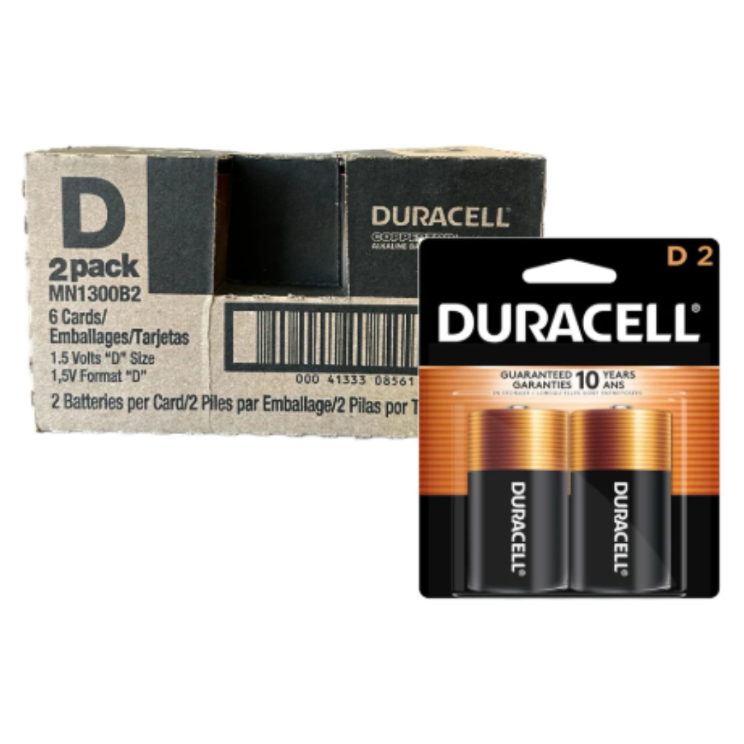 Duracell D Batteries 2-Pack – Green Caviar Club